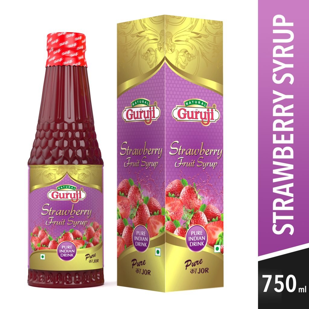 Guruji Rose Syrup 750ML - Guruji Thandai